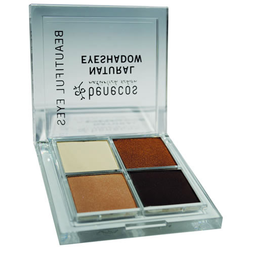 Benecos Natural Quattro Eyeshadow Coffee & Cream | Organic Makeup ...